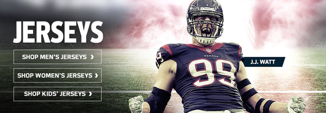 Houston Texans Jerseys & Apparel | Shop Houston Texans Jerseys, Hoodie ...